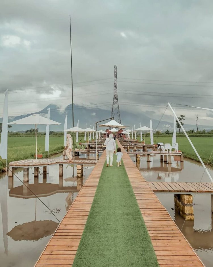 Gubuk Paddi, a Cafe in the Middle of a Rice Field in Mojokerto ...